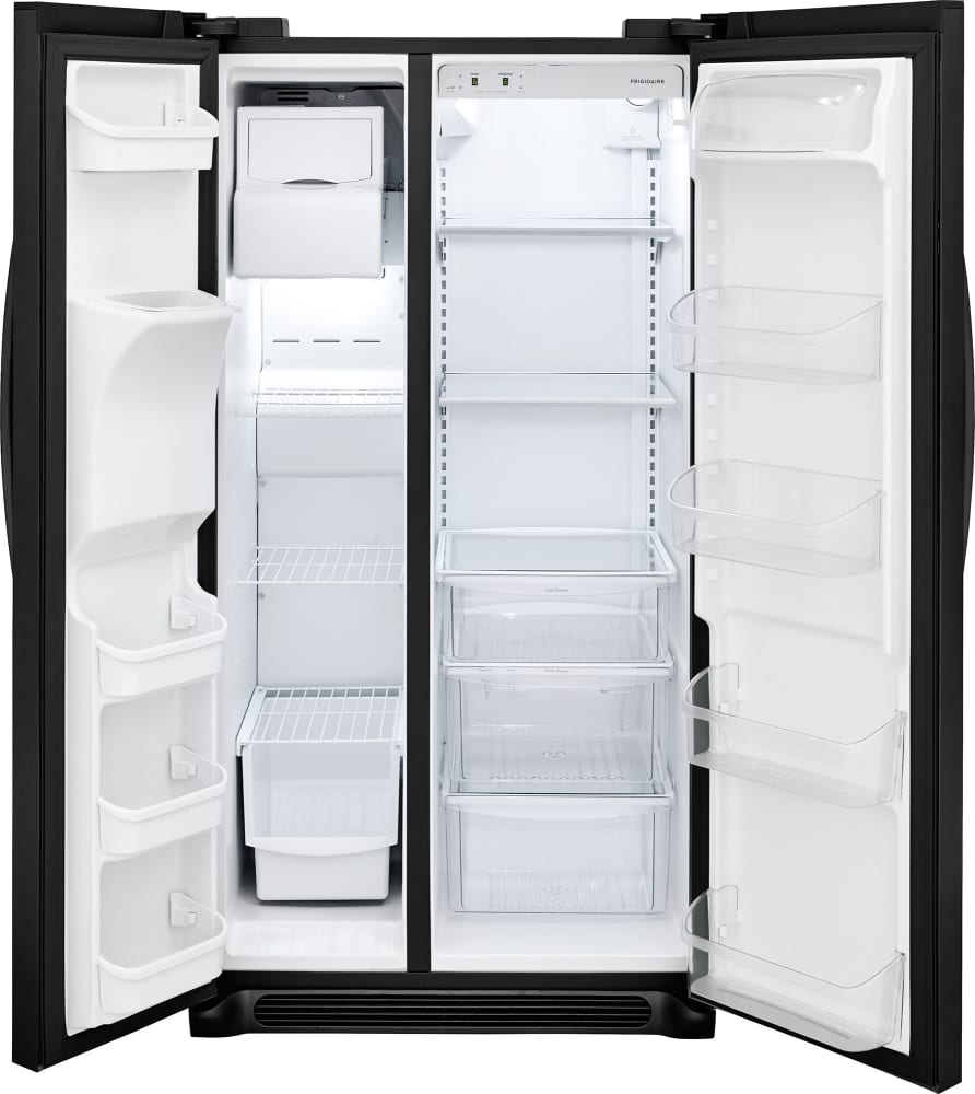 Frigidaire FFSS2625TE 36 Inch Side by Side Refrigerator with 25.5 Cu ...