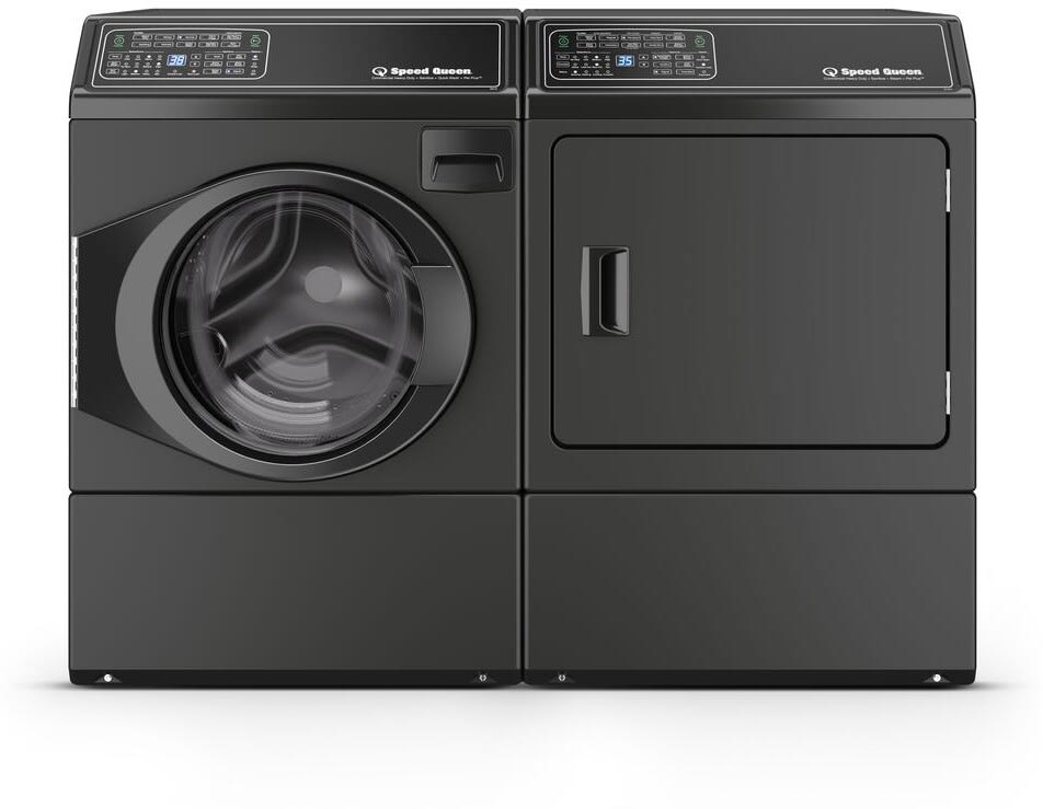 Speed Queen FFWADREBN7009 Side-by-Side Washer & Dryer Set with Front ...