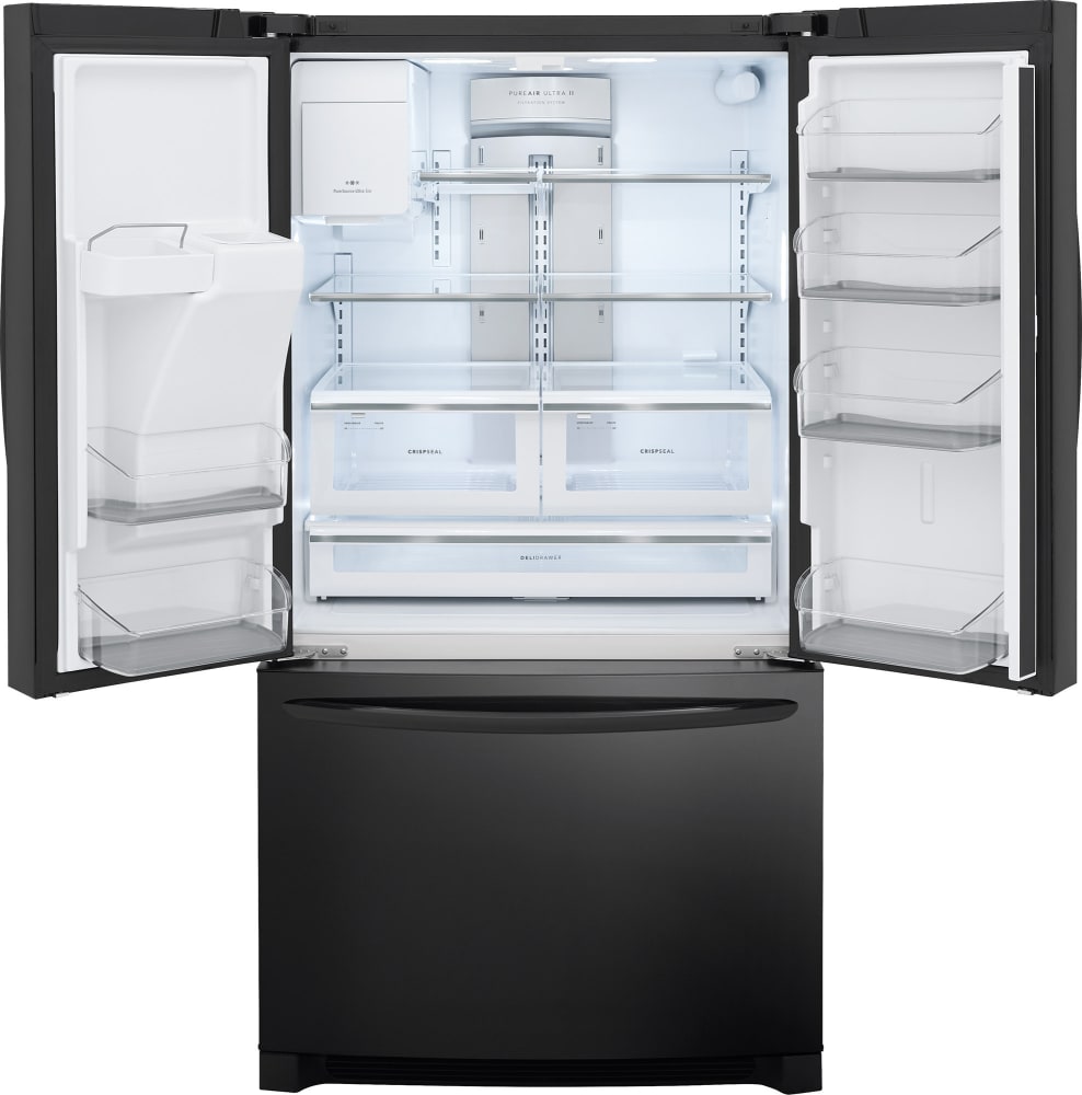 Frigidaire FGHB2868TE 36 Inch French Door Refrigerator with 26.8 Cu. Ft ...