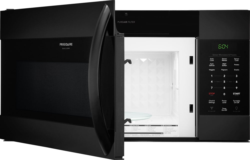 Frigidaire FGMV176NTB 30 Inch Over the Range Microwave with Sensor ...