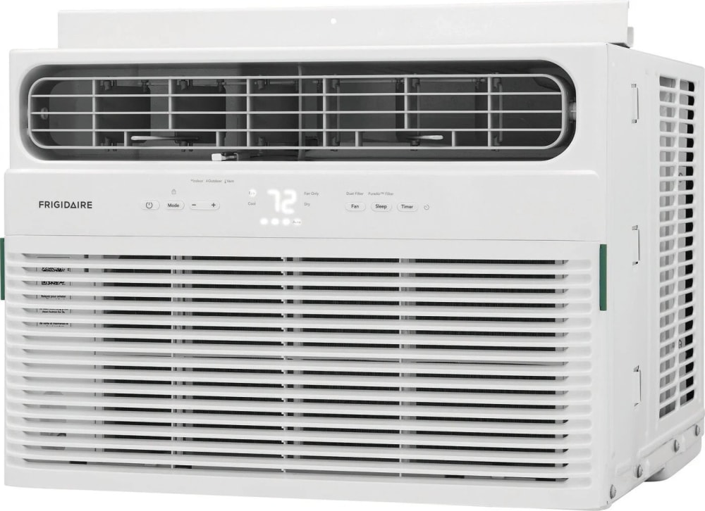 Frigidaire FHWC124WB1 Window Air Conditioner with Electronic Controls, Remote Control, 3 Fan ...