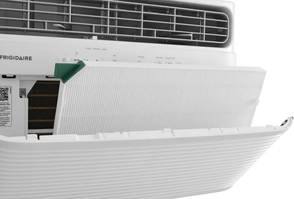 Frigidaire FHWC124WB1 Window Air Conditioner with Electronic Controls, Remote Control, 3 Fan ...