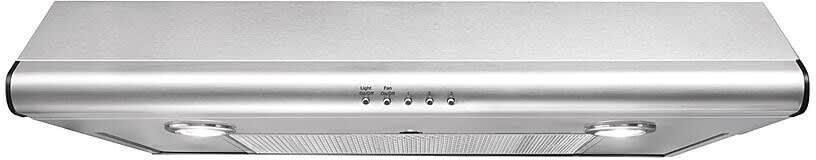 Frigidaire FHWC3040MS 30 Inch Under Cabinet Range Hood with 3-Speed/330 ...