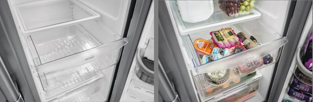 Frigidaire FPSC2277RF 36 Inch Counter Depth Side-by-Side Refrigerator ...