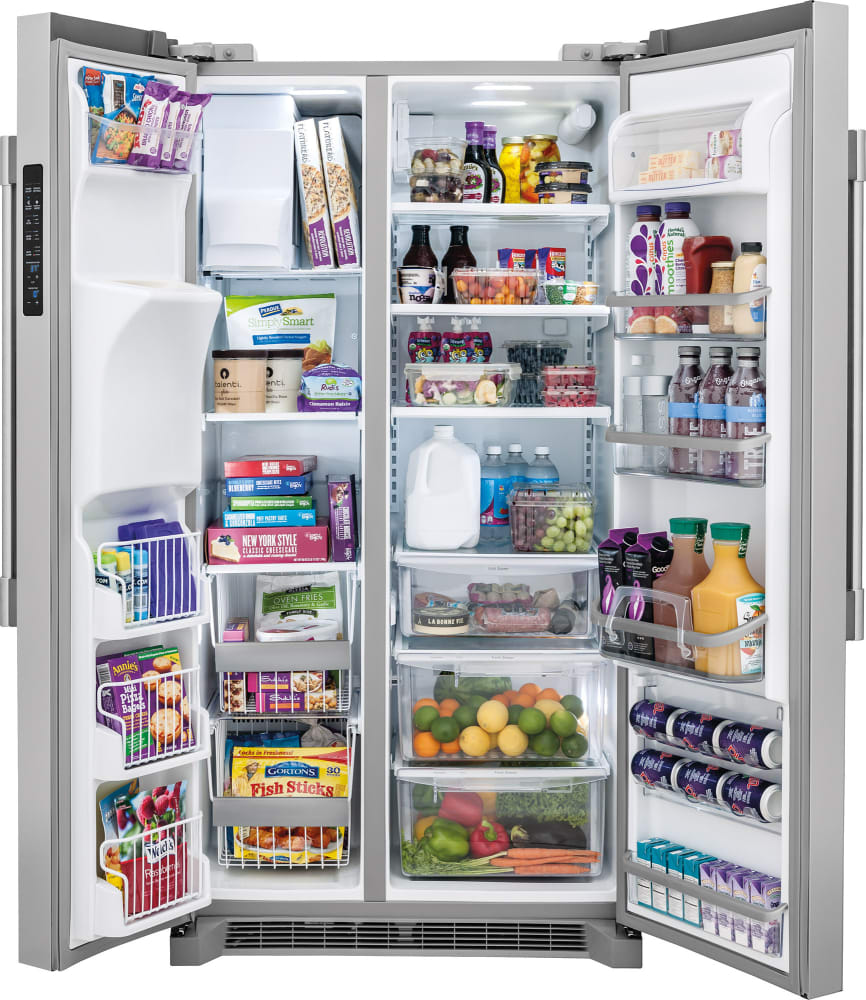 Frigidaire FPSC2277RF 36 Inch Counter Depth Side-by-Side Refrigerator ...