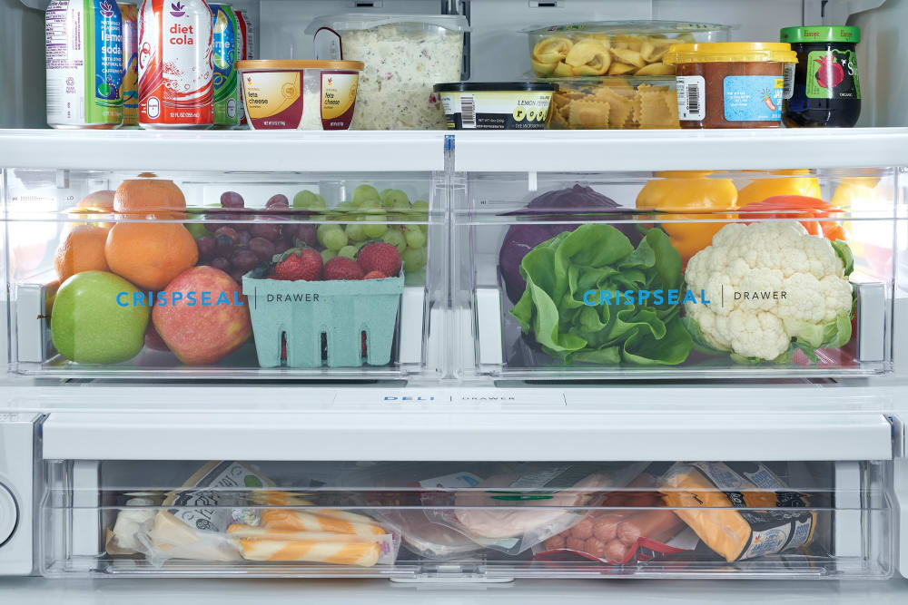 Frigidaire FRFC2323AS 36 Inch Counter Depth French Door Refrigerator ...