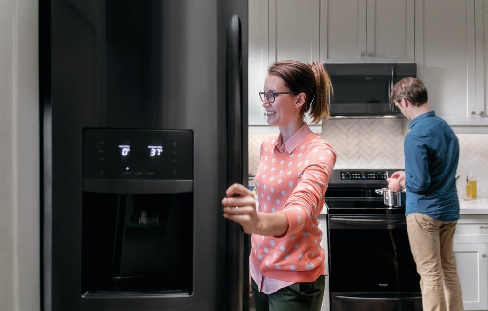 Frigidaire FGHD2368TD 36 Inch Counter Depth French Door Refrigerator ...