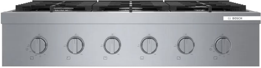 Bosch RGM8658UC 36 Inch Gas Rangetop with 6 Sealed Burners, Dishwasher ...