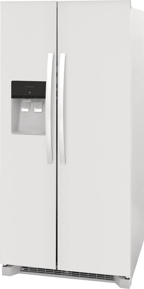 Frigidaire FRSS2323AW 33 Inch Freestanding Side by Side Refrigerator ...