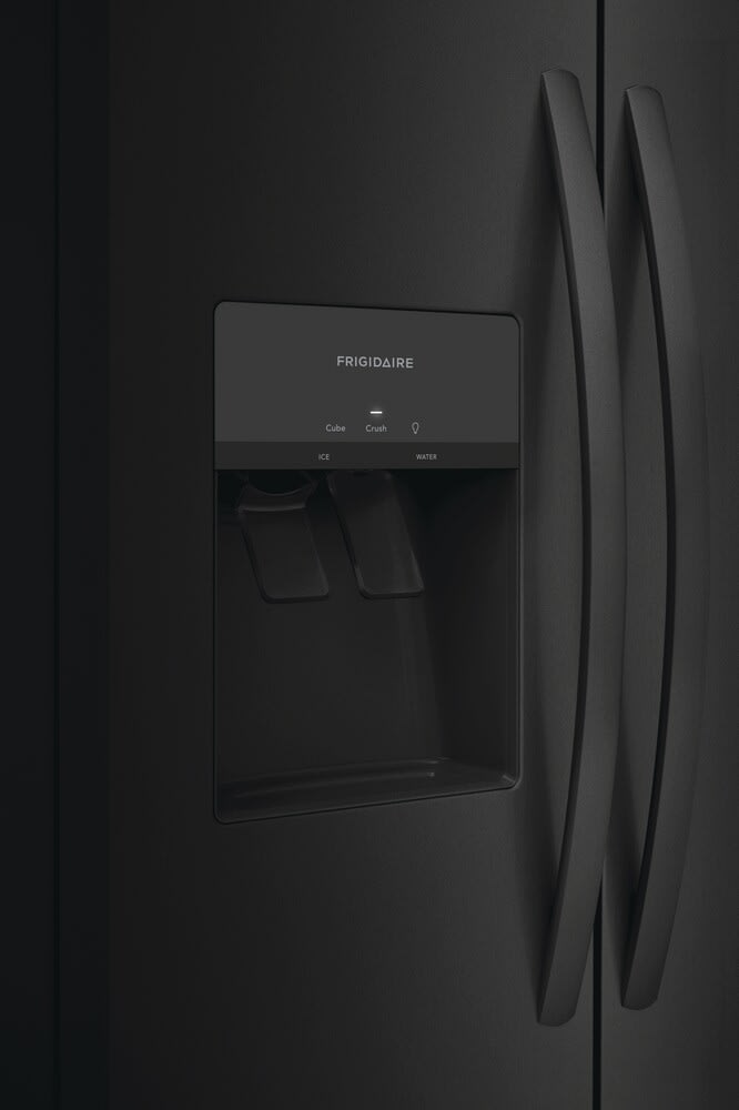 Frigidaire FRSS2623AB 36 Inch Freestanding Side by Side Refrigerator ...