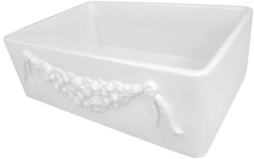 Nantucket Sinks GARLAND30W 30 1/4 Inch Italian Farmhouse Fireclay Sink ...