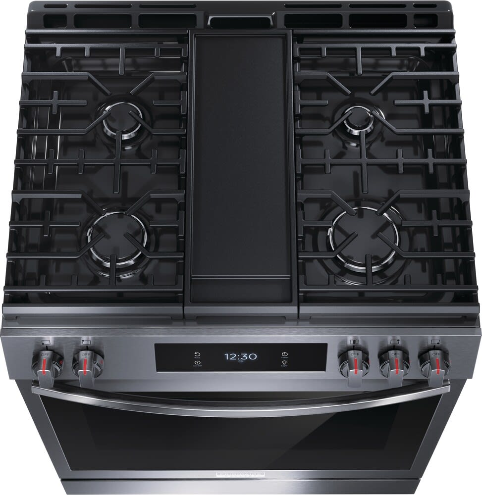 Frigidaire GCFG3060BD 30 Inch Freestanding Gas Range with 5 Sealed ...