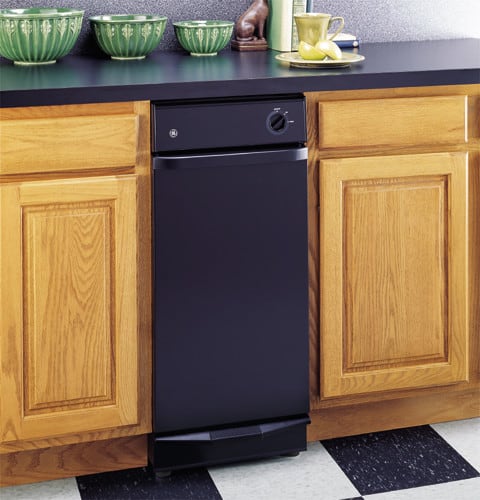 GE GCG1520FBB 15 Inch Built-In Trash Compactor, 1.4 Cu. Ft. Capacity, 1 ...