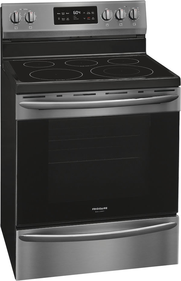 Frigidaire GCRE3038AD 30 Inch Freestanding Electric Range with 5 ...