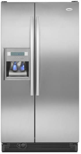 Whirlpool GD5DHAXVA 25.3 cu. ft. Side by Side Refrigerator with 3 ...