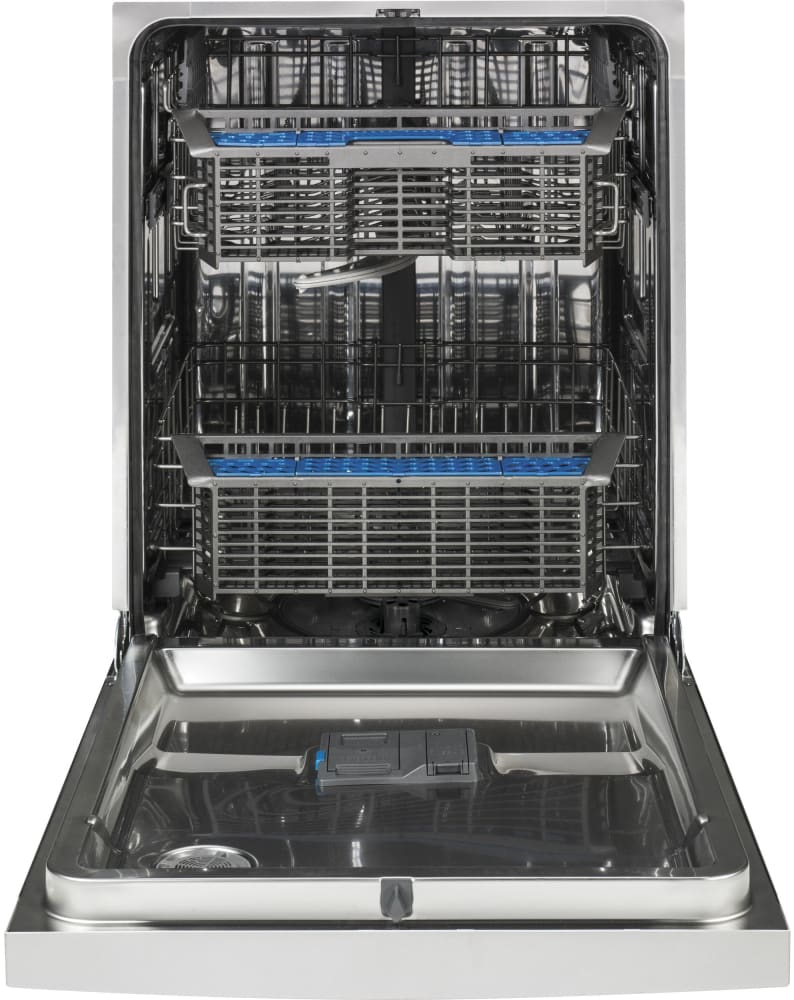 GE GDF570SGFBB Fully Console Dishwasher with 16-Place Settings, 4 Wash ...