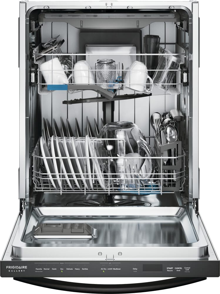 Frigidaire GDSH4715AD 24 Inch Fully Integrated Dishwasher with 14 Place ...