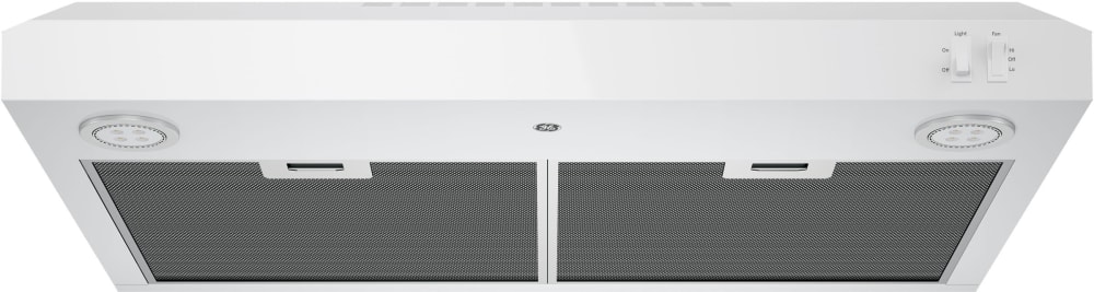 GE JVX5305DJWW 30 Inch Under Cabinet Range Hood with 2-Speed/270 CFM ...