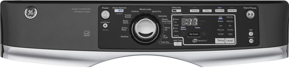 GE GEWADREG3 Stacked Washer & Dryer Set with Front Load Washer and ...