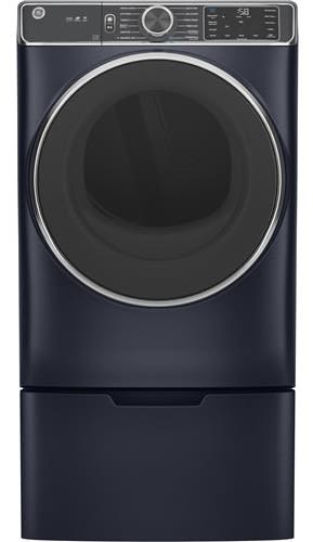 GE GFD85ESPNRS 28 Inch Front Load Smart Electric Dryer with 7.8 Cu. Ft ...