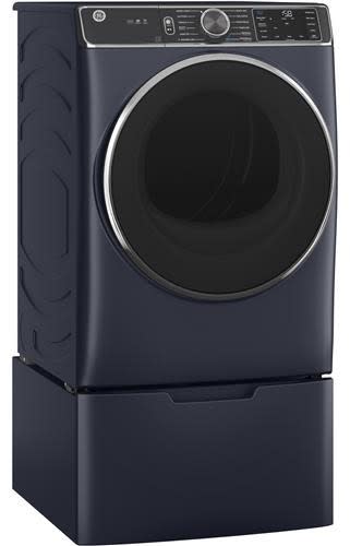 GE GFD85ESPNRS 28 Inch Front Load Smart Electric Dryer with 7.8 Cu. Ft ...