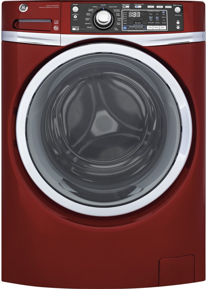 GE GEWADRER1 Side-by-Side Washer & Dryer Set with Front Load Washer and ...
