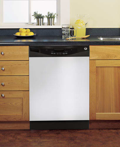 GE GLD4664VSS Full Console Dishwasher with 14 Place Settings, 2 Wash ...