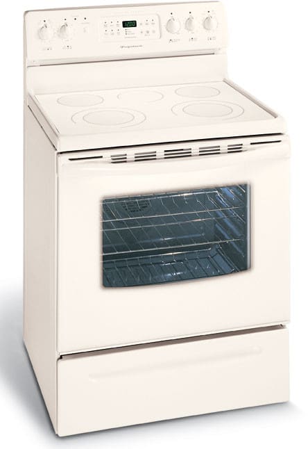 Frigidaire GLEF379DQ 30 Inch Freestanding Electric Range with 5 Radiant ...