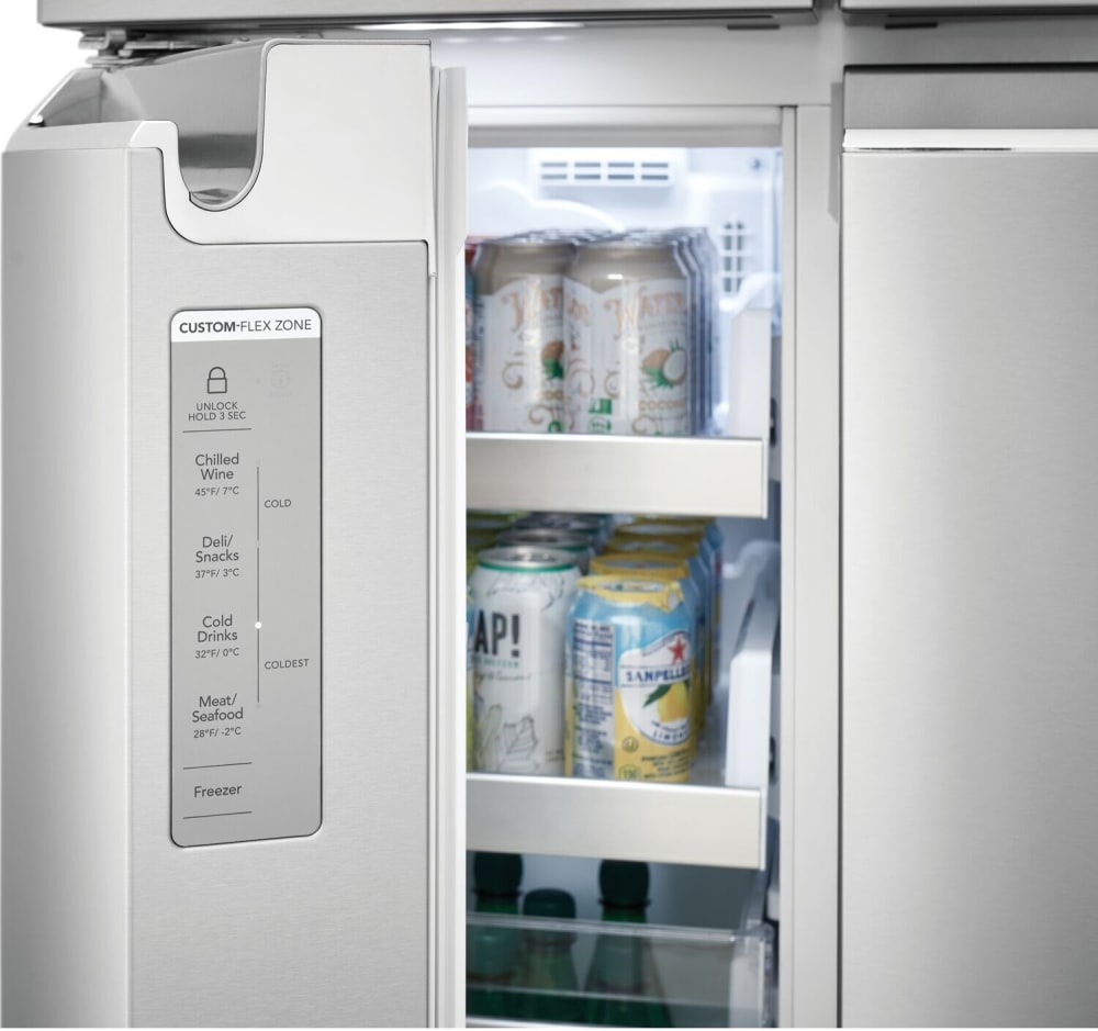 Frigidaire GRQC2255BF 36 Inch Counter-Depth 4-Door French Door ...