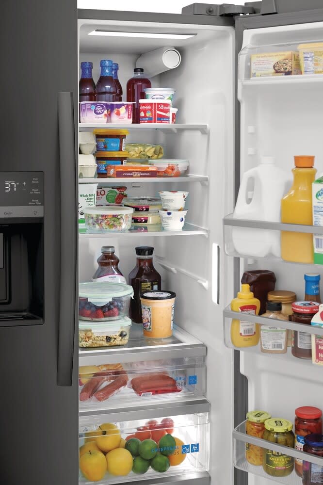 Frigidaire GRSS2652AD 36 Inch Freestanding Side by Side Refrigerator ...