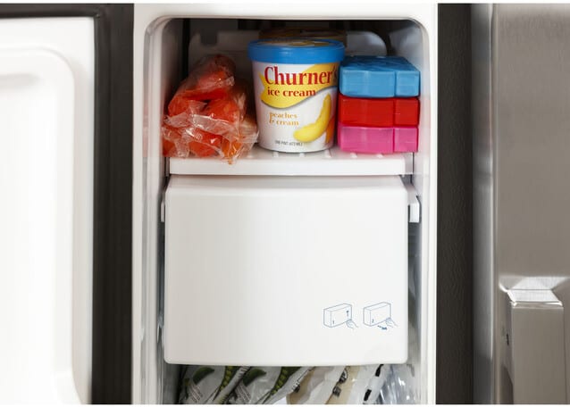 GE GSS23GGPBB 33 Inch Freestanding Side by Side Refrigerator with 23.01 ...