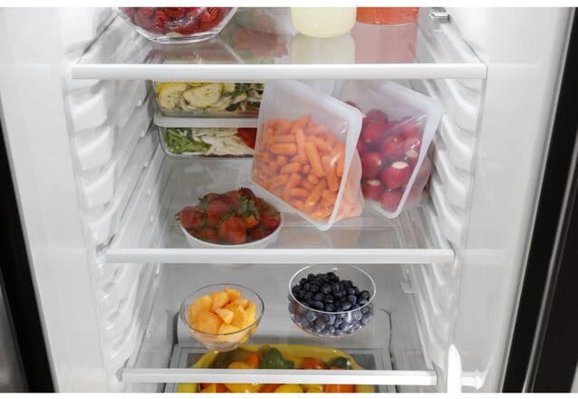 GE GSS23GGPBB 33 Inch Freestanding Side by Side Refrigerator with 23.01 ...