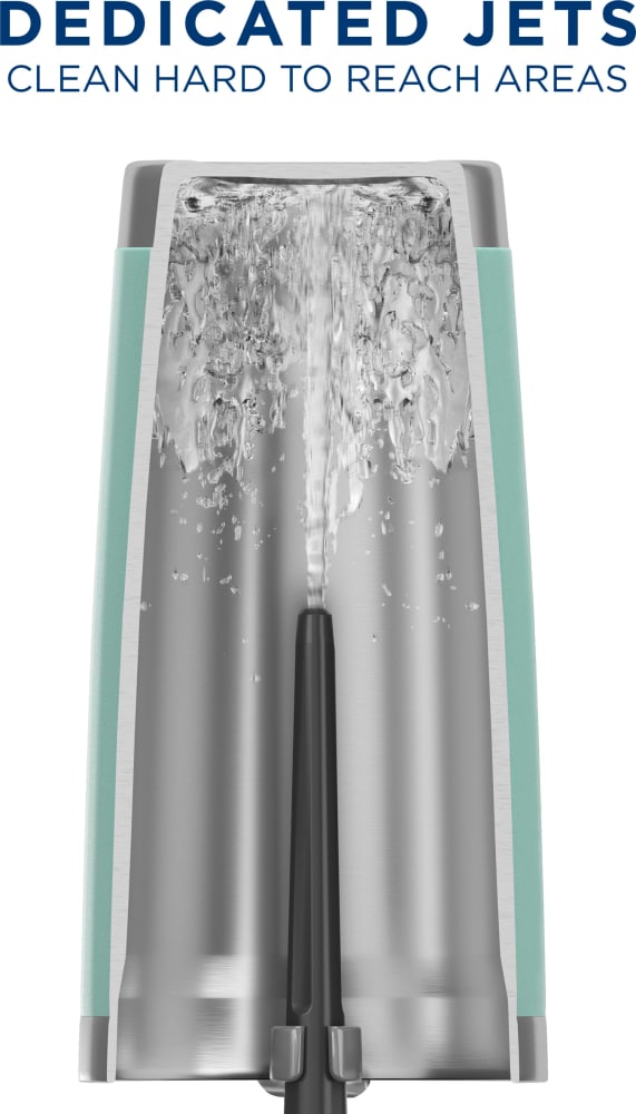 GE GDF650SMVES 24 Inch Full Console Dishwasher with 16 Place Settings ...