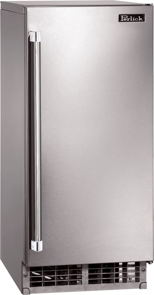Perlick H80CIMSR 15 Inch Built-In Undercounter Nugget Ice Maker with 3. ...
