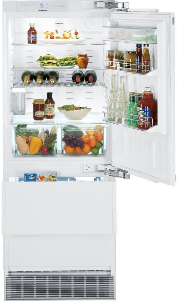Liebherr HC1570 30 Inch Counter Depth Bottom Freezer Refrigerator with 14.1 Cu. Ft. Total ...