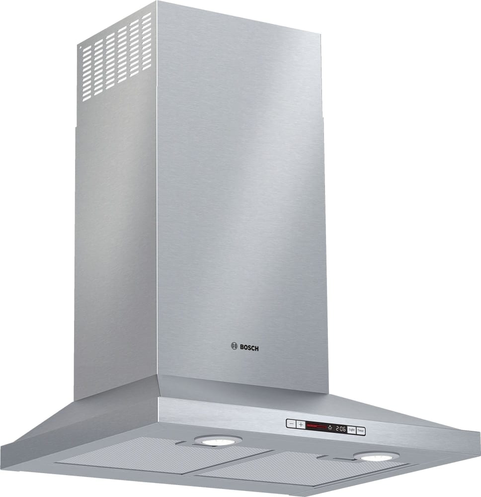 Bosch HCP34E52UC 24 Inch Wall Mount Range Hood with 3-Speed/300 CFM ...