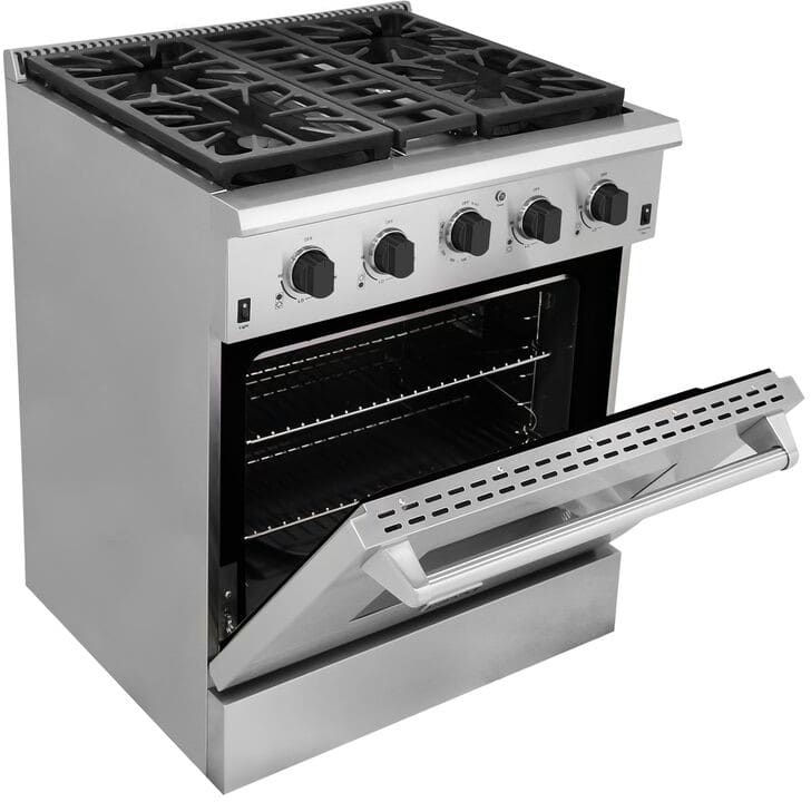 Thor Kitchen HDM3001U 30 Inch Freestanding Gas Range with Commercial ...