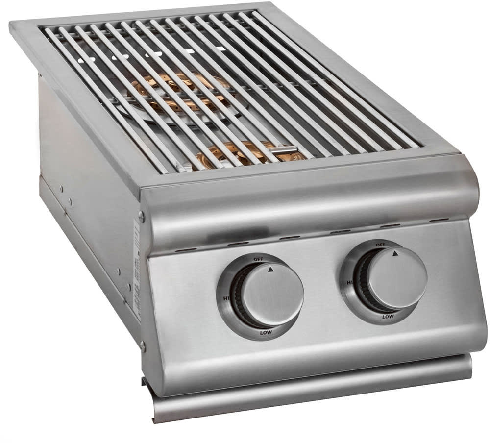 HEAT Grills HTSSB2LP Liquid Propane Double Side Burner with Lights for ...