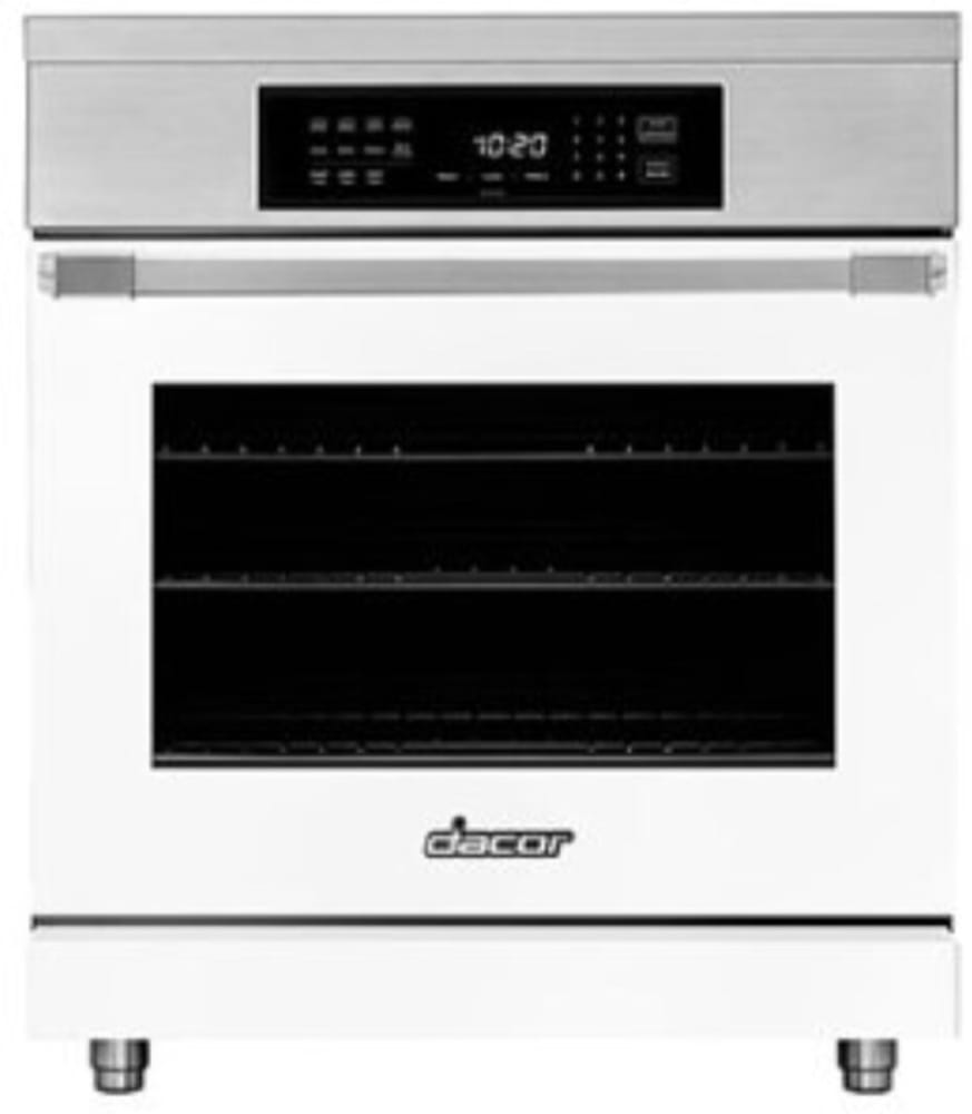 Dacor HIPR30CW 30 Inch Induction Range with 5.2 Cu. Ft. Capacity, 5 ...