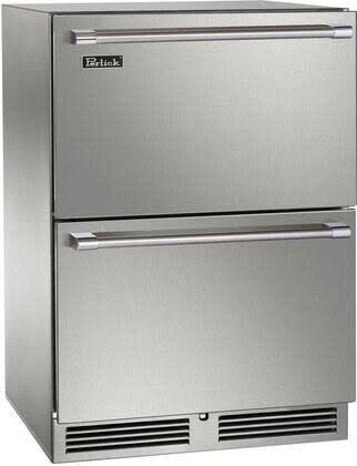 Perlick HP24FO45DL 24 Inch Built-in Undercounter Outdoor Freezer ...