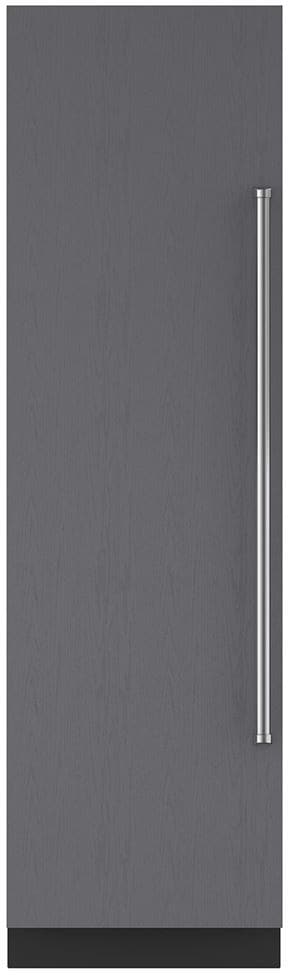 Sub-Zero IC24CRH 24 Inch Panel Ready Integrated Smart Column Refrigerator and Freezer with Nano ...