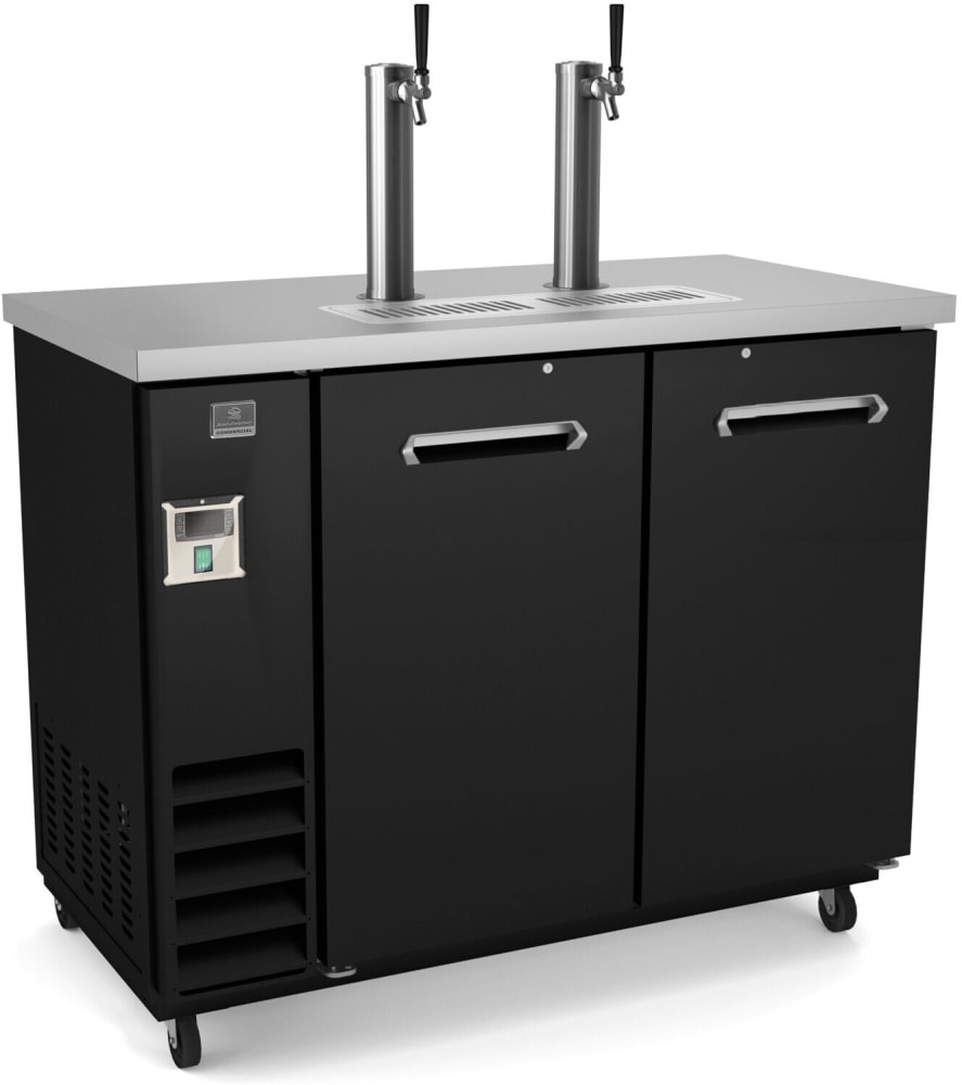 Kelvinator KCHBBD2D2T 49 Inch Back Bar Beer Dispenser with 12.5 Cu. Ft ...