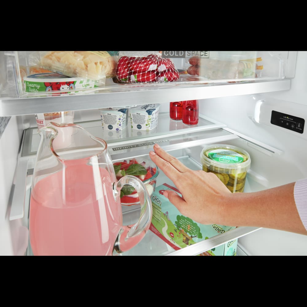 Whirlpool WRT313CZLZ 24 Inch Top Freezer Refrigerator with 12.9 Cu Ft ...