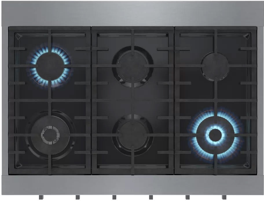 Bosch RGM8658UC 36 Inch Gas Rangetop with 6 Sealed Burners, Dishwasher ...