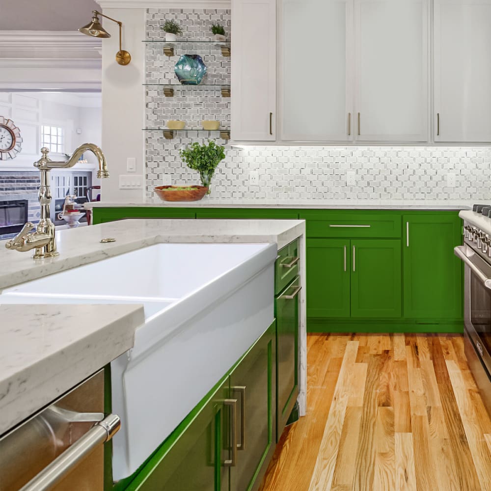 Nantucket Sinks ISFCGW35X19DBSO Reversible Bowl Fireclay Farmhouse Sink ...