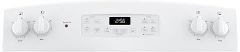 GE JB256DMWW 30 Inch Freestanding Electric Range with 4 Coil Elements ...