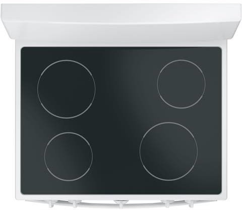 GE JB480DMWW 30 Inch Freestanding Electric Range with 4 Radiant ...
