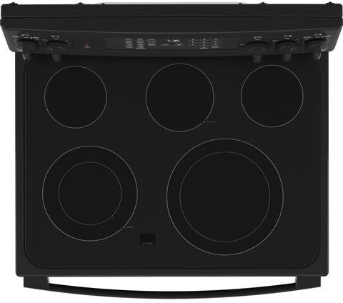 GE JB735DPBB 30 Inch Freestanding Electric Range with 5 Element Burners ...