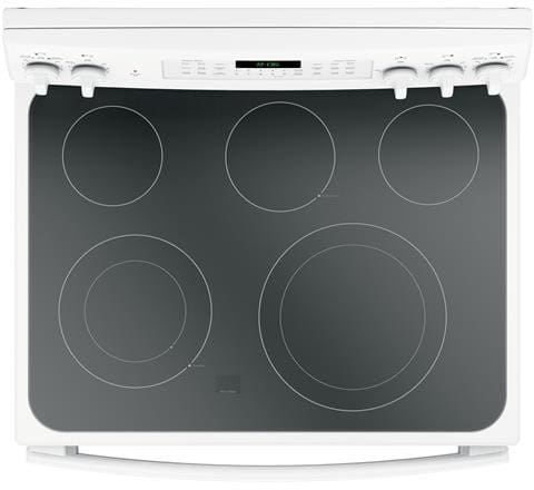 GE JB860DJWW 30 Inch Freestanding Double Oven Electric Range with True ...