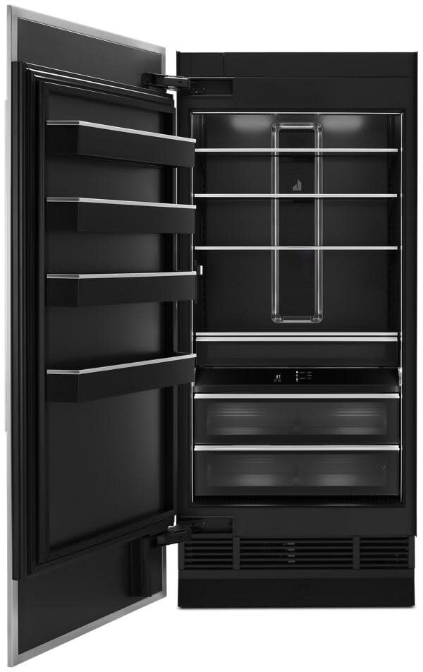 JennAir JBRFL36IGX 36 Inch Panel Ready Built-In Smart Refrigerator ...